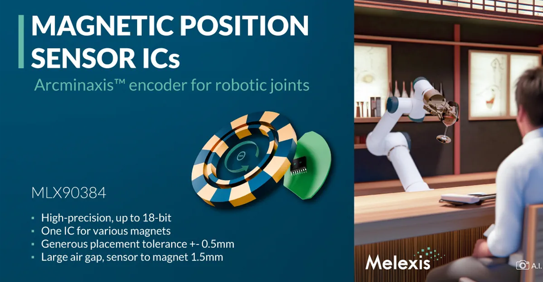 Melexis Unveils Arcminaxis™ Position Sensing Technology for Robotic ...
